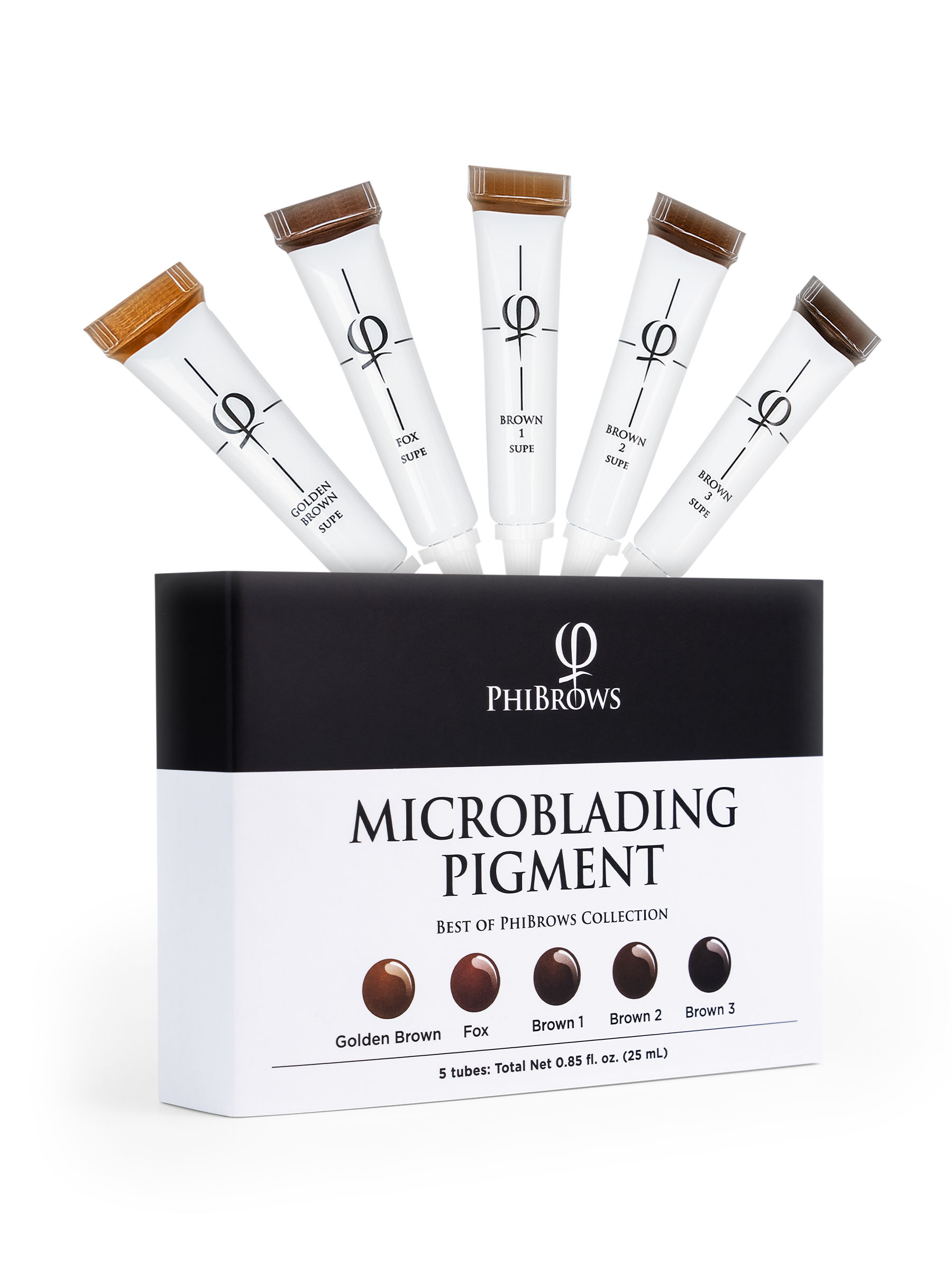 PhiBrows Microblading Pigment Set - Official PhiShop