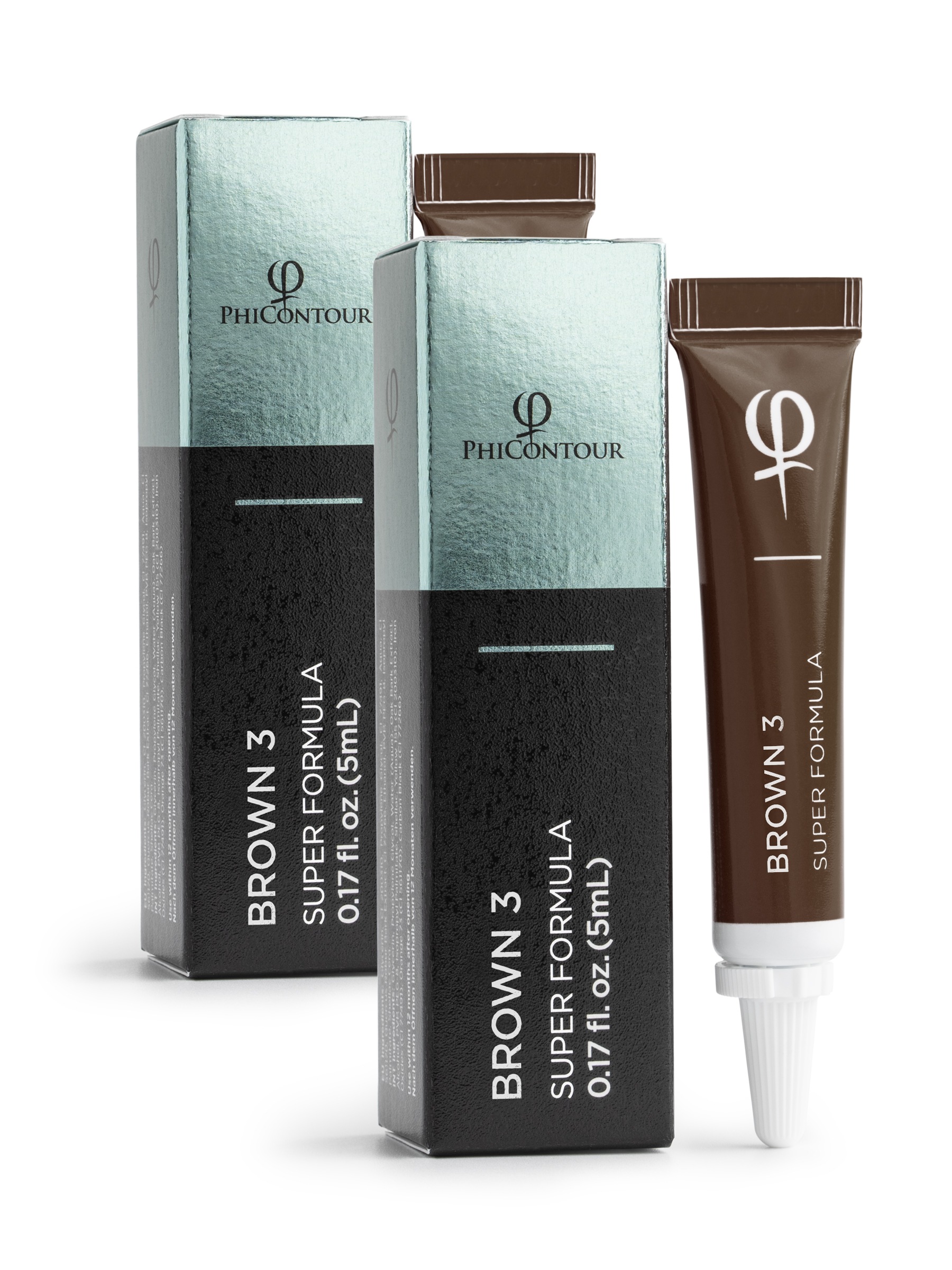 PhiContour Brown 3 SUPER Pigment 5ml - 2pcs - Official PhiShop